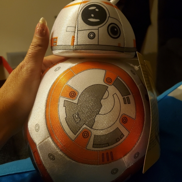 Disney | Toys | Star Wars Bb8 Stuffed Figure | Poshmark